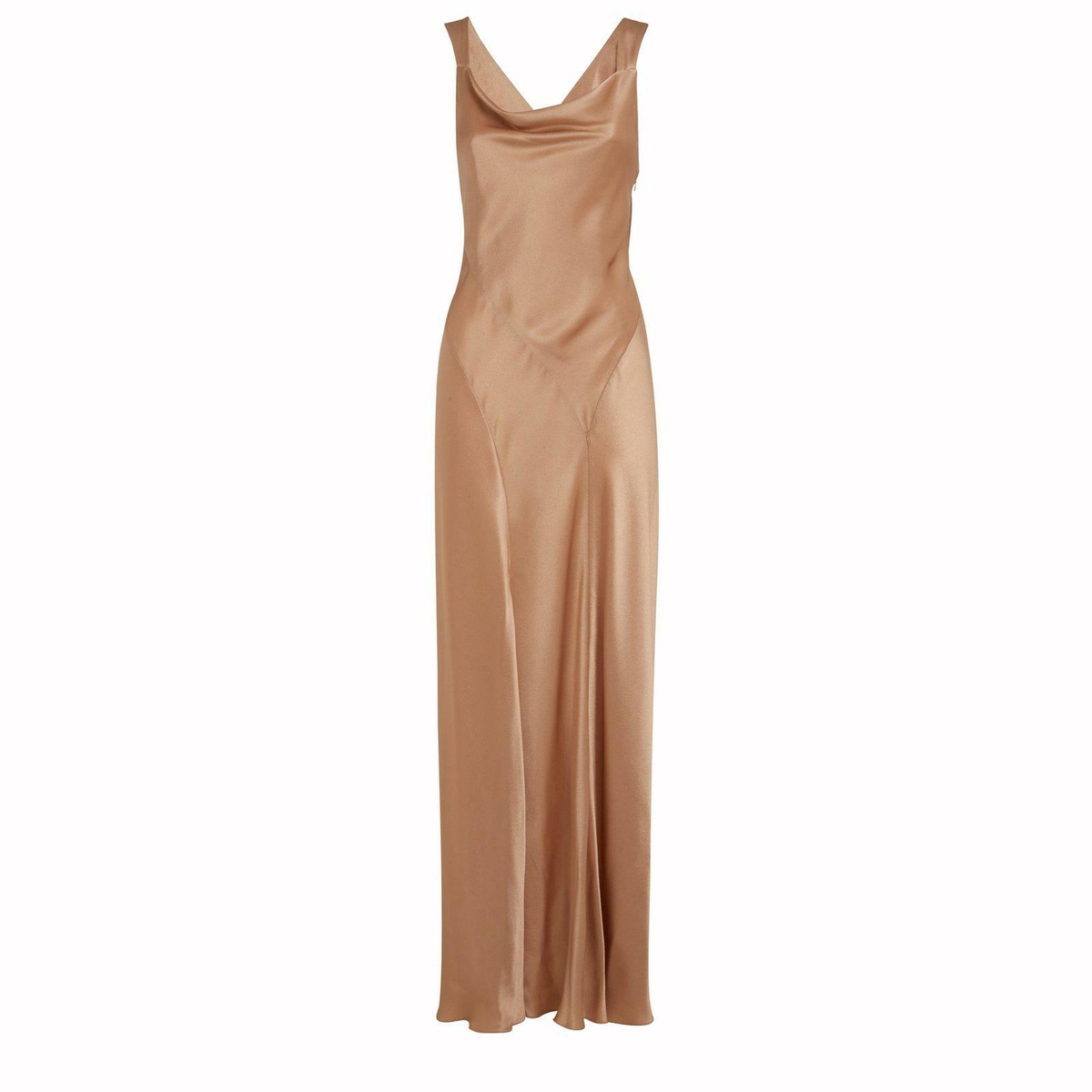 Alberta Ferretti Cut Out Cocktail Satin Dress Alberta Ferretti