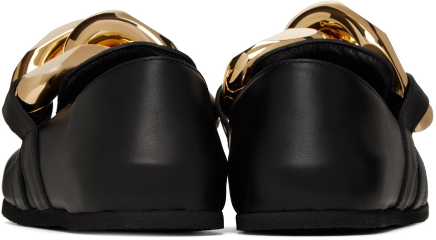 JW Anderson Black Chain Loafers JW Anderson
