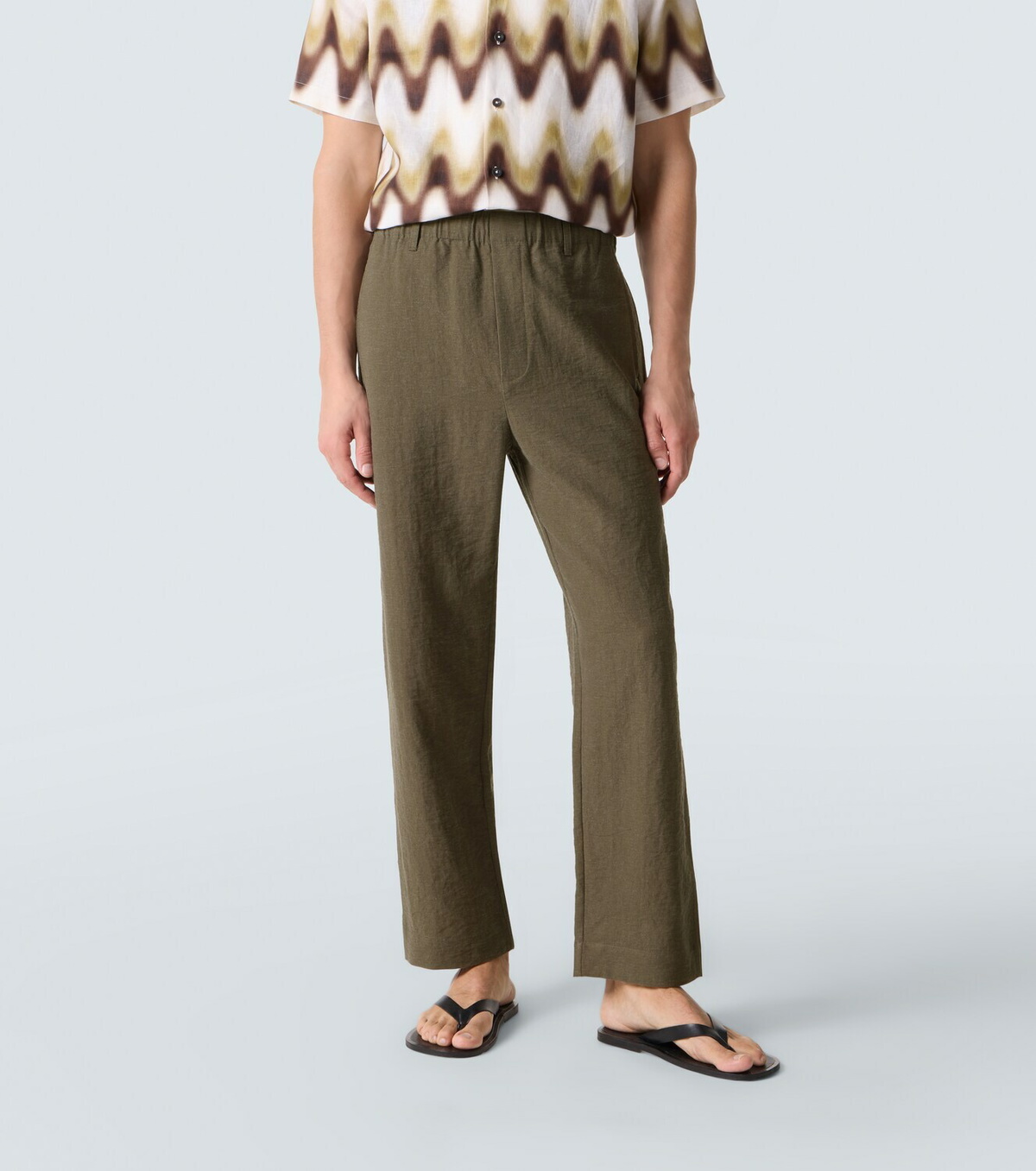 Commas Mid-rise straight pants Commas