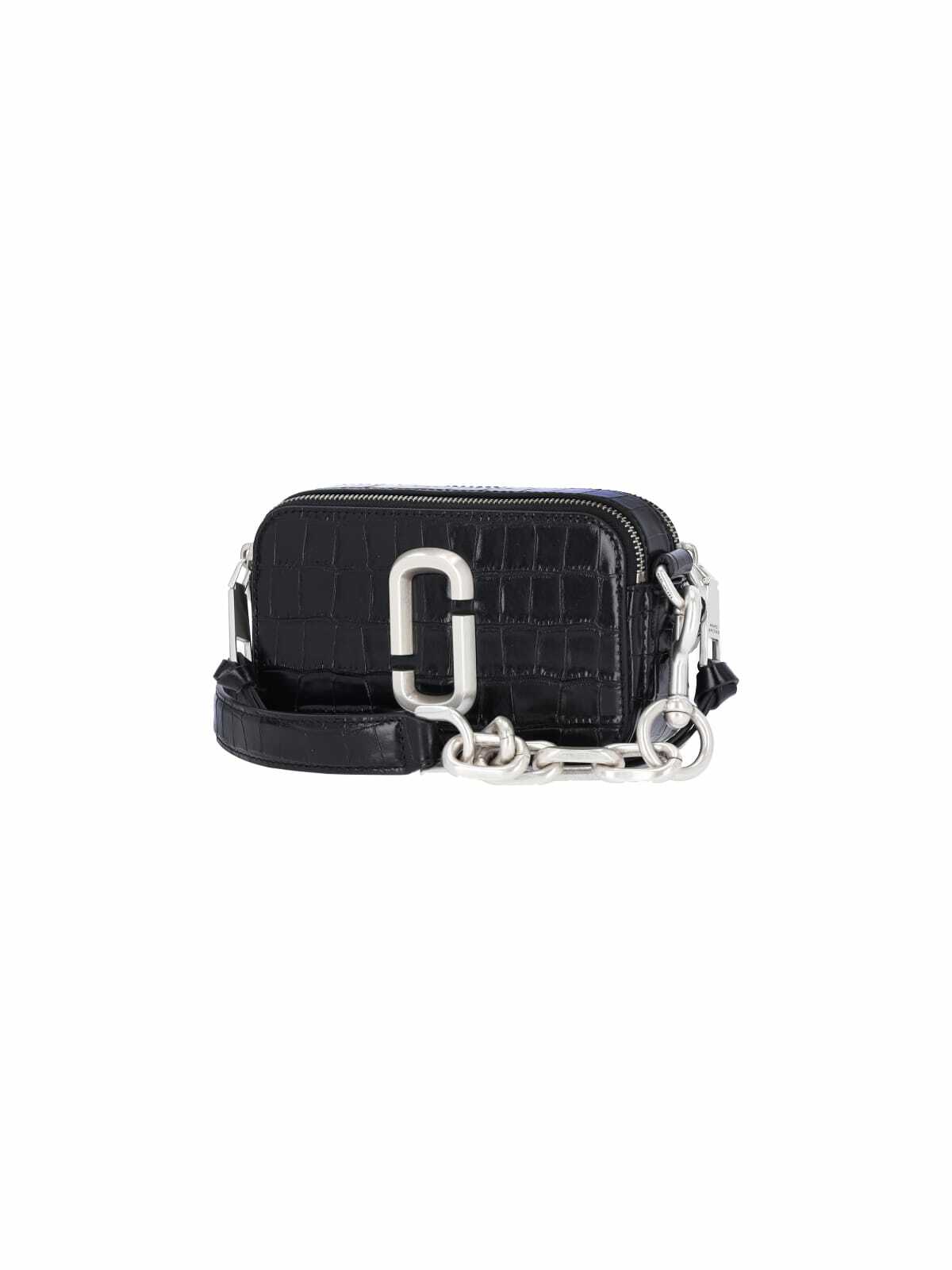 Marc Jacobs The Croc-embossed Shoulder Snapshot Bag Marc Jacobs