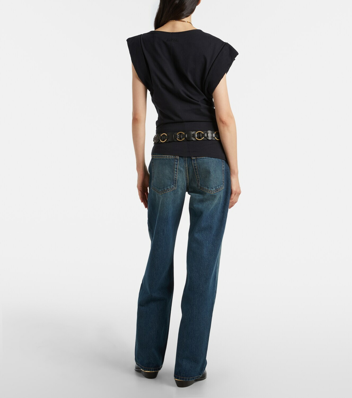 Isabel Marant Dromie mid-rise straight jeans Isabel Marant