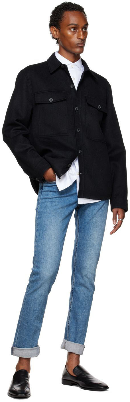 Vince Black Splittable Jacket Vince