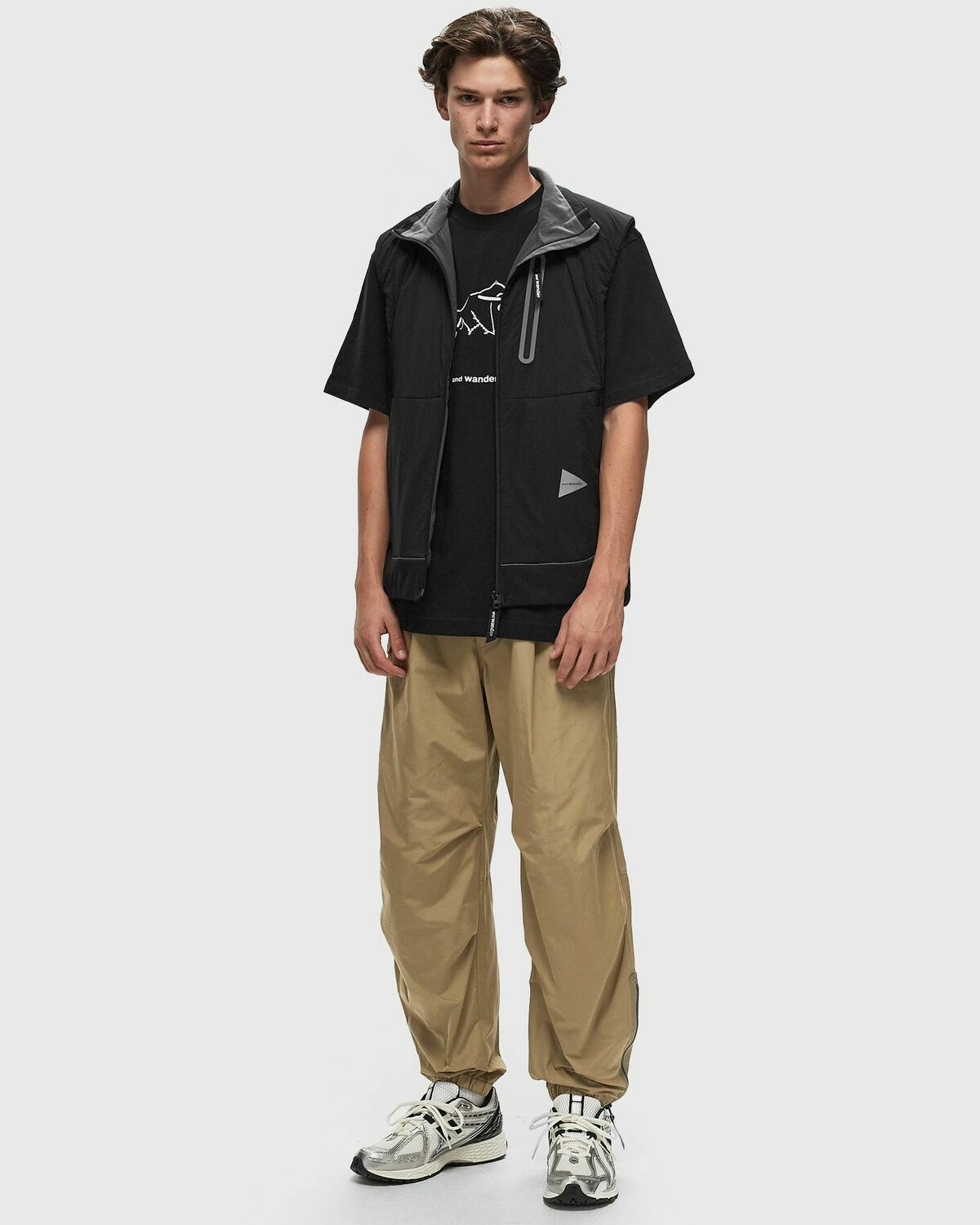 And Wander Alpha Air Vest Black Vests and Wander