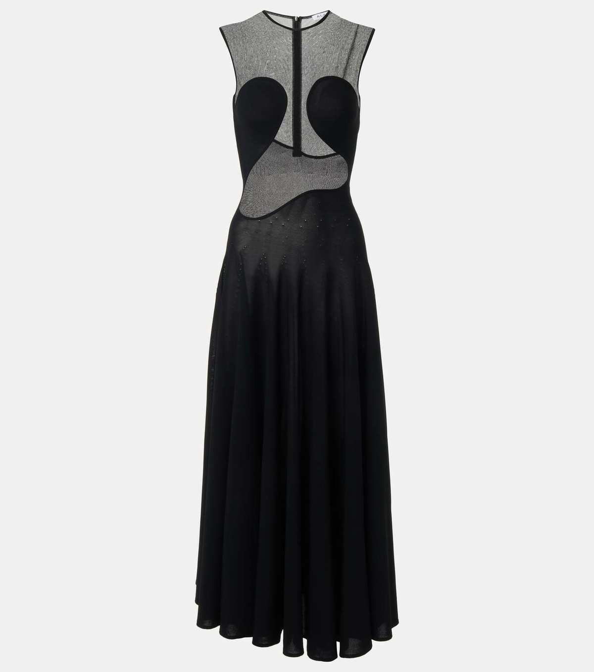 Alaïa Paneled maxi dress ALAÏA