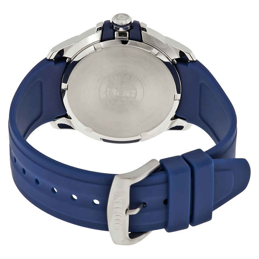 Citizen AR Blue Dial Blue Polyurethane Eco-Drive Mens Watch AW1158-05L ...