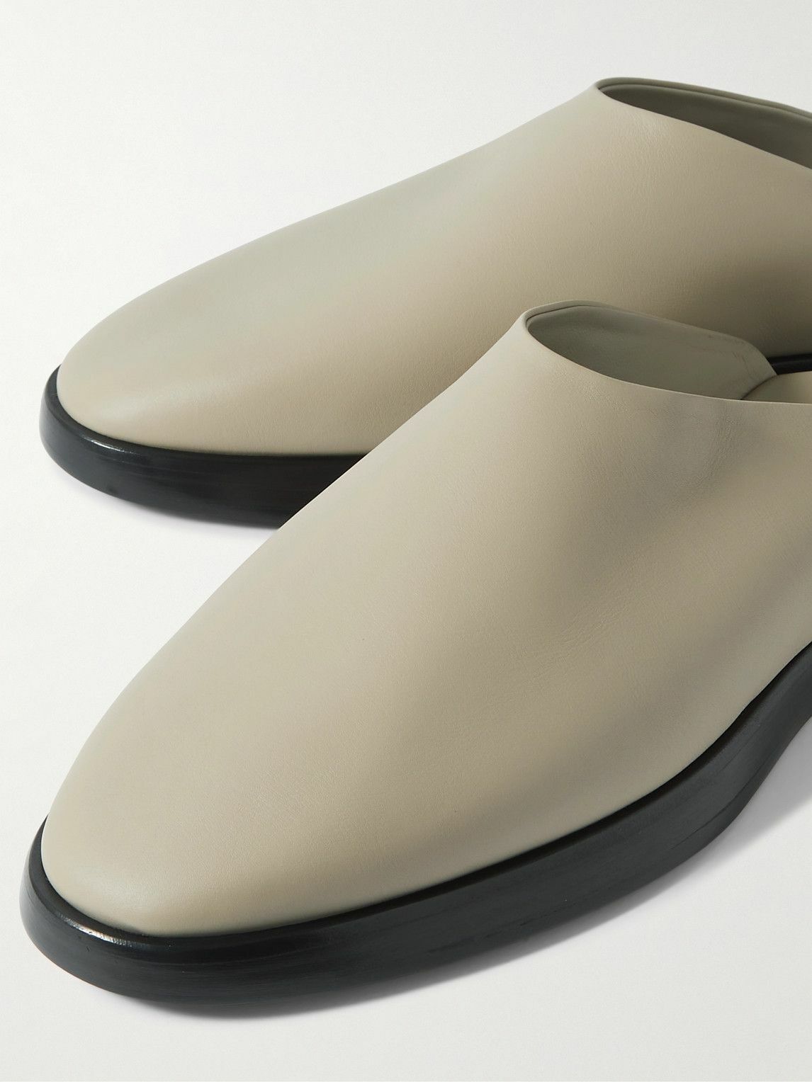 Fear of God - Leather Mules - Brown Fear Of God