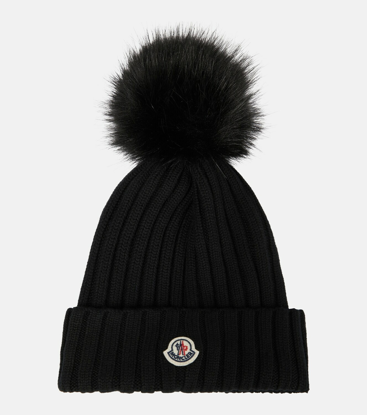 Moncler Ribbed Knit Beanie Moncler