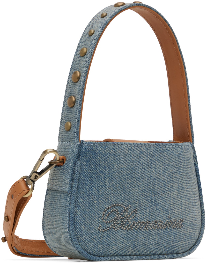 Blumarine Blue Mini Denim Bag Blumarine