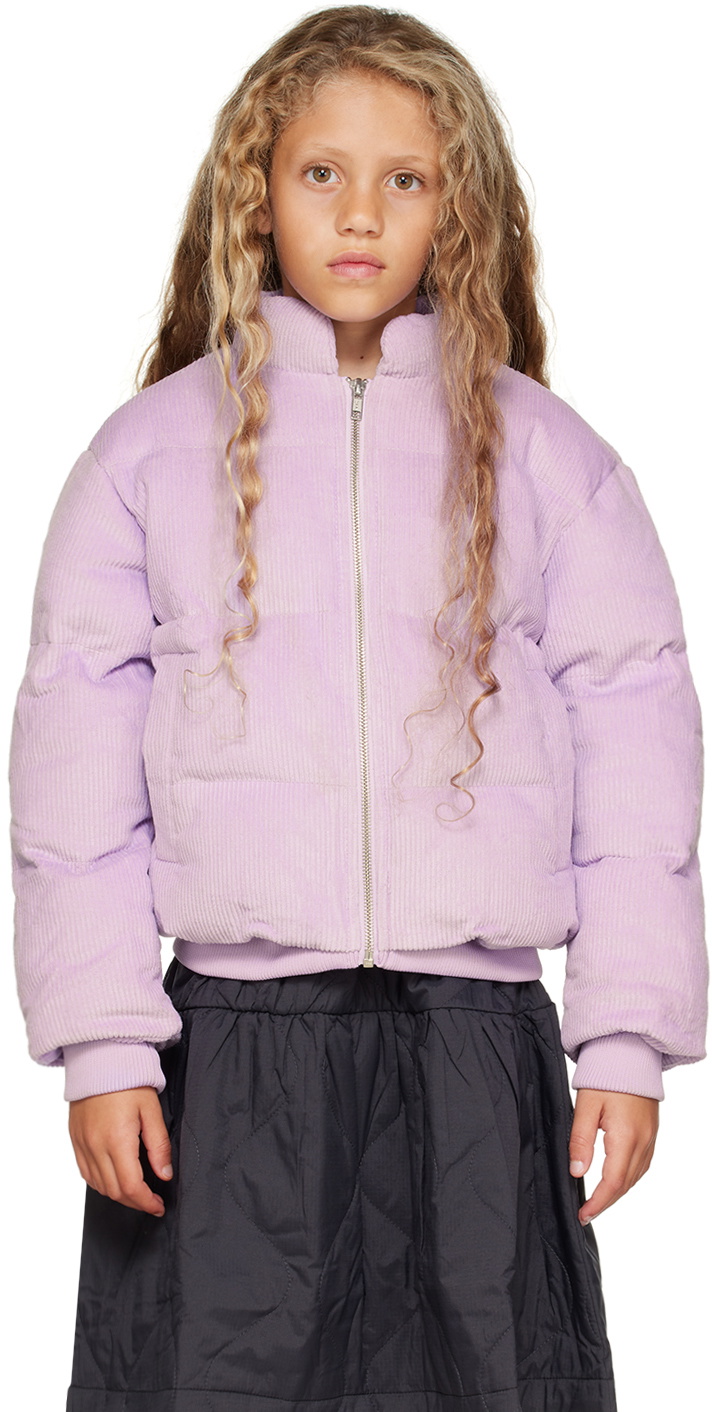Molo Kids Purple Helina Bomber Jacket Molo