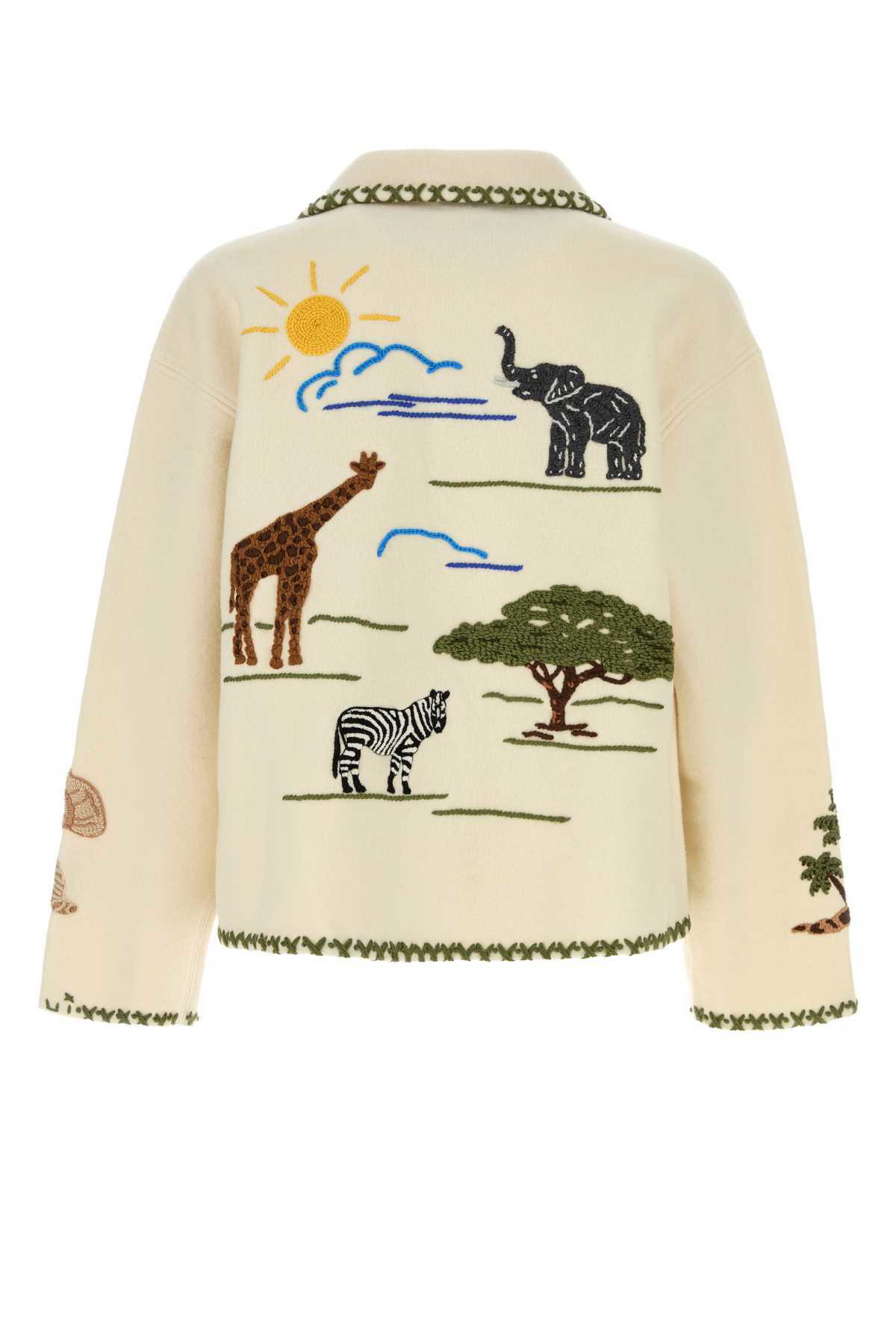 Alanui Embroidered Wool Remember Me Jacket Alanui