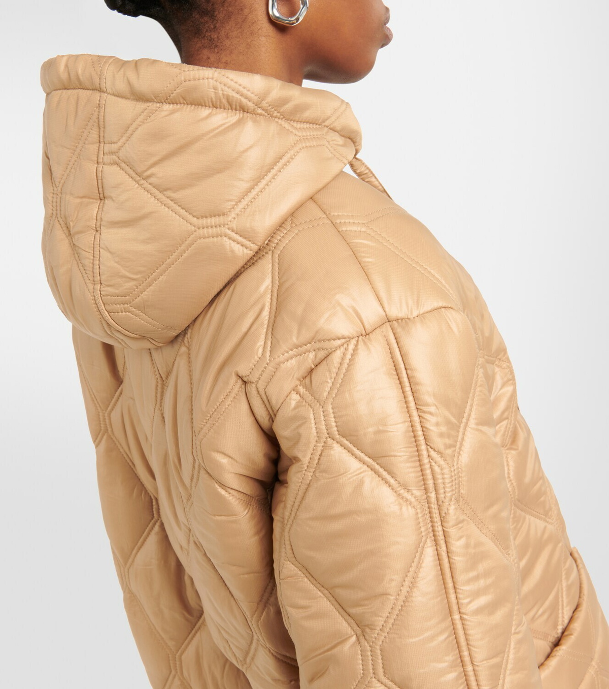 Ganni Quilted ripstop jacket GANNI