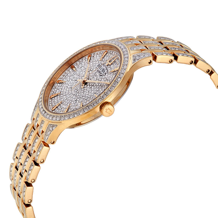 Bulova Phantom Quartz Crystal Mens Watch 98A229 Bulova