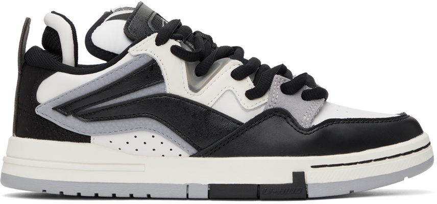 Li-Ning Black & White Wave Pro Sneakers Li-Ning