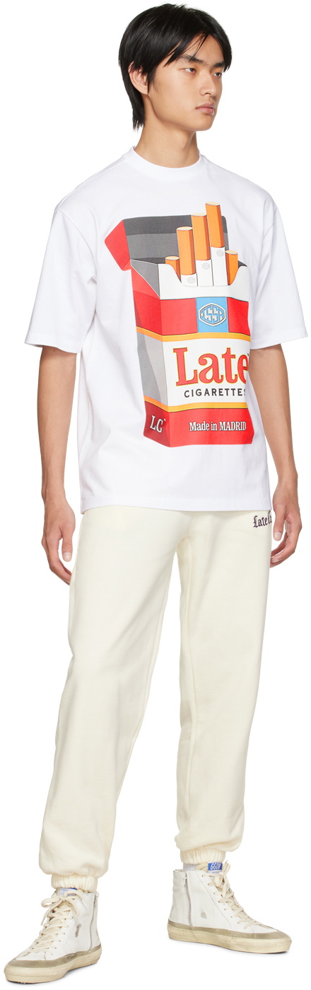 Late Checkout White Tobacco T-Shirt Late Checkout