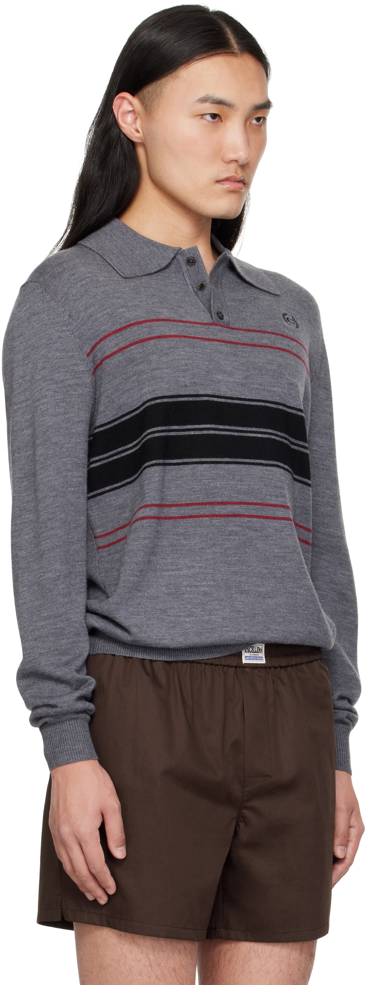 Commission Gray Dad Polo Commission