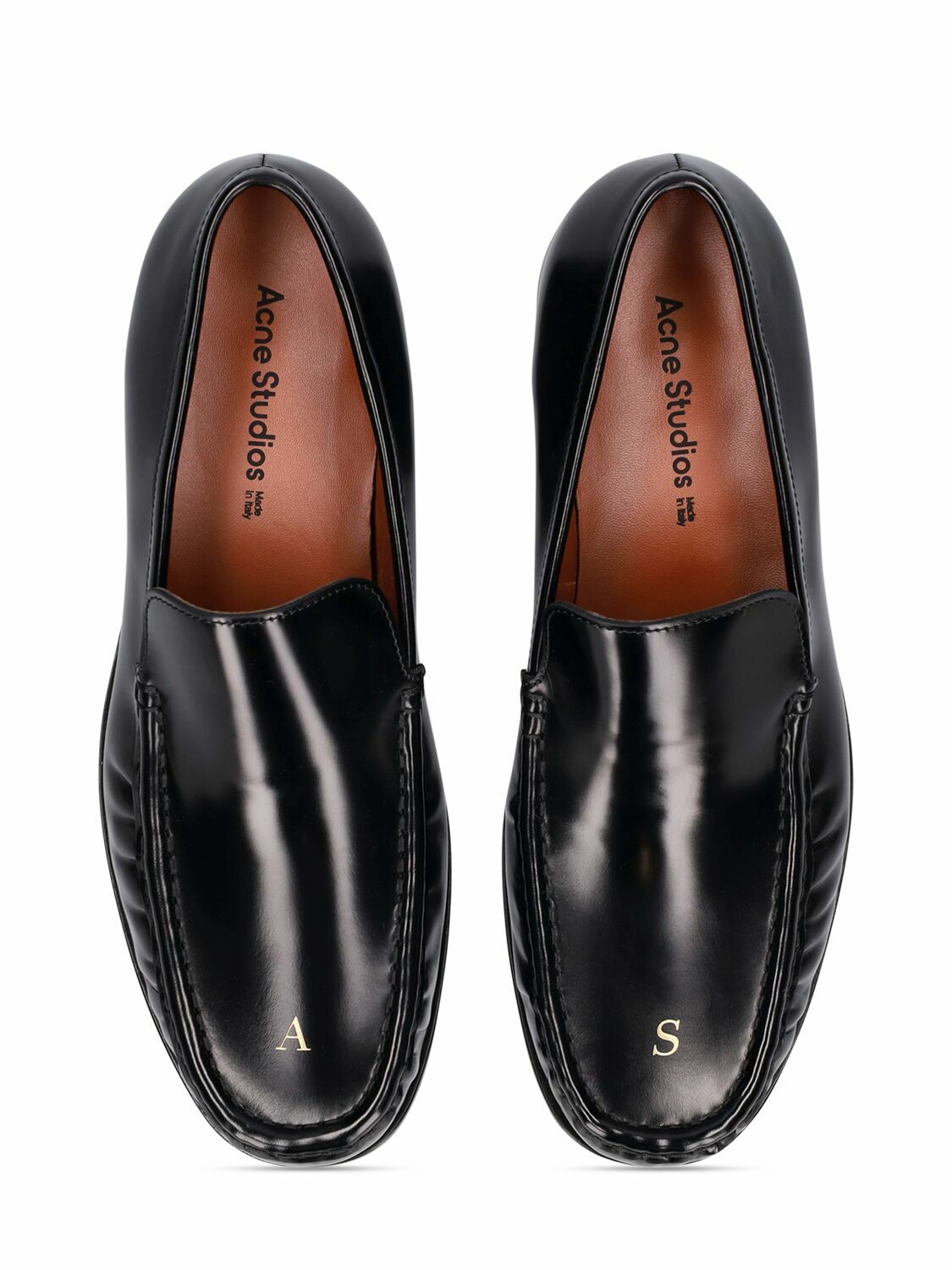 ACNE STUDIOS - Boafer Sport Leather Loafers Acne Studios