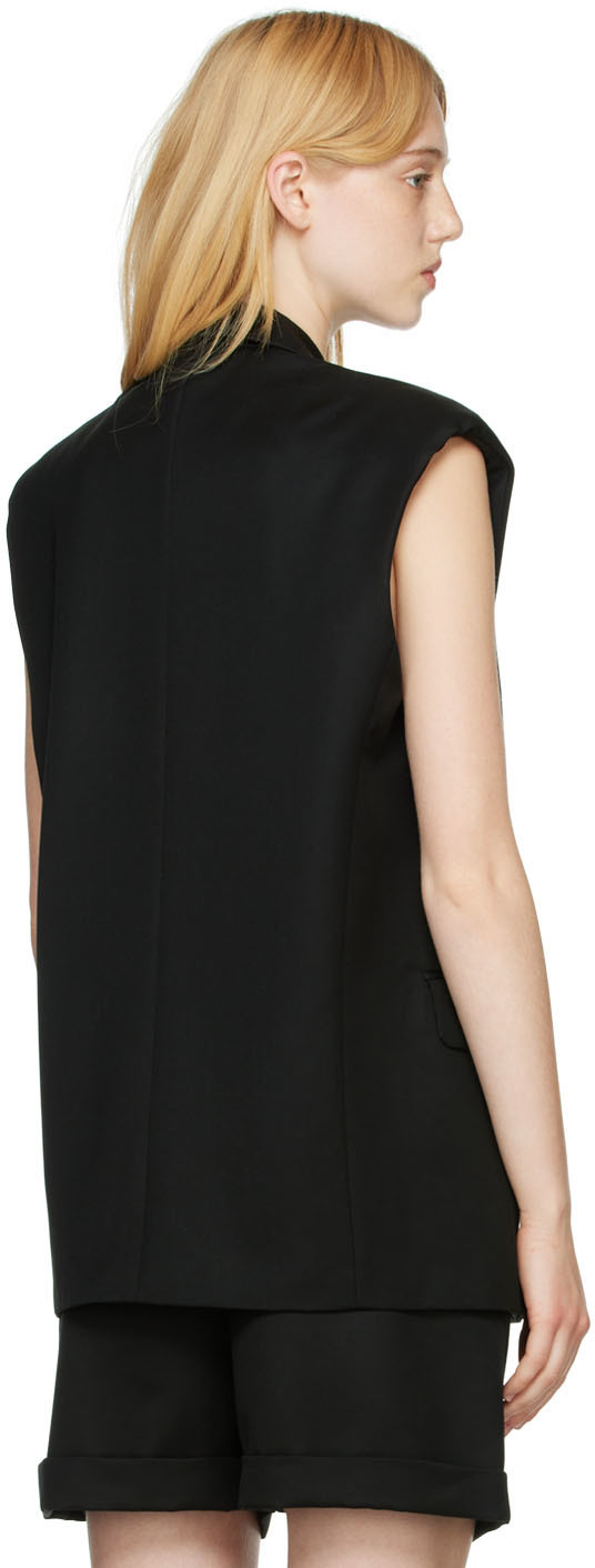 ANINE BING Black Tay Vest ANINE BING