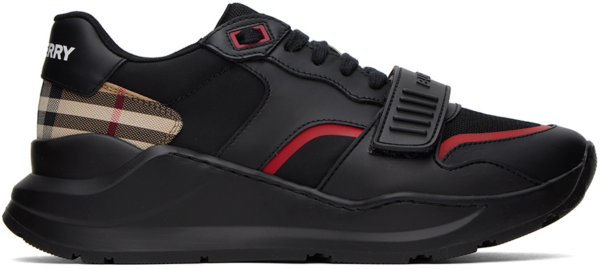 Burberry Black Check Sneakers Burberry