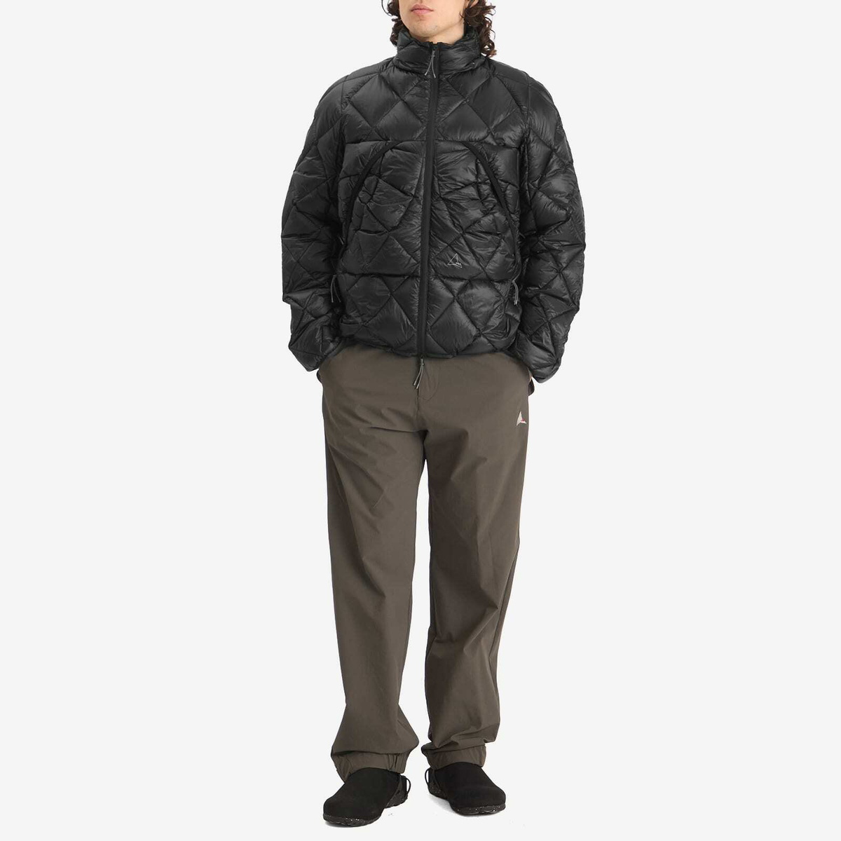 ROA Men's Light Down Jacket in Black ROA