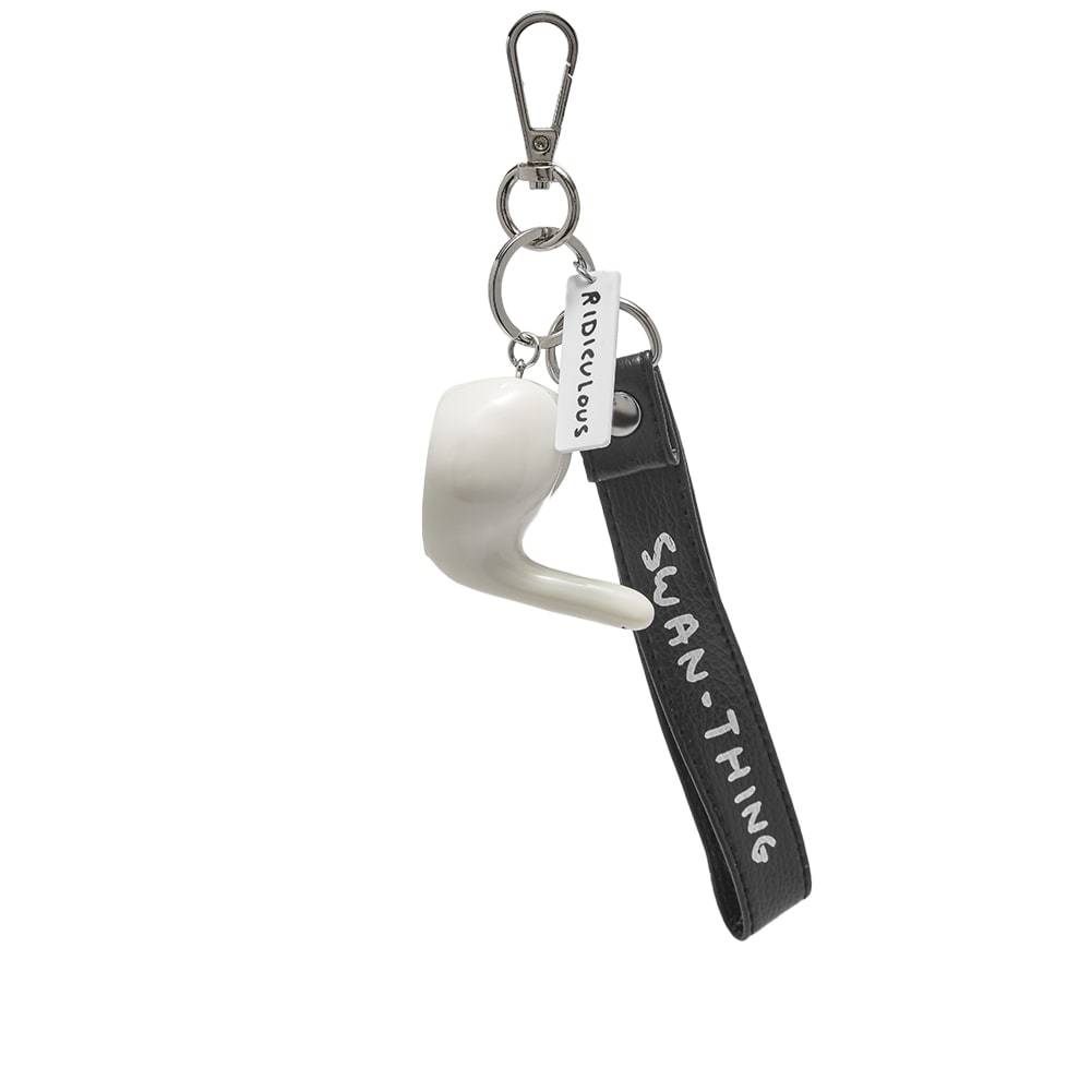 David Shrigley Ridiculous Swan-Thing Keyring David Shrigley