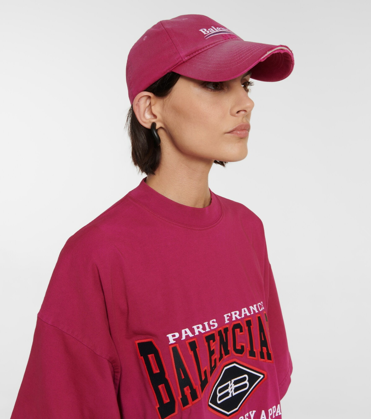 Balenciaga - Embroidered cotton baseball cap Balenciaga