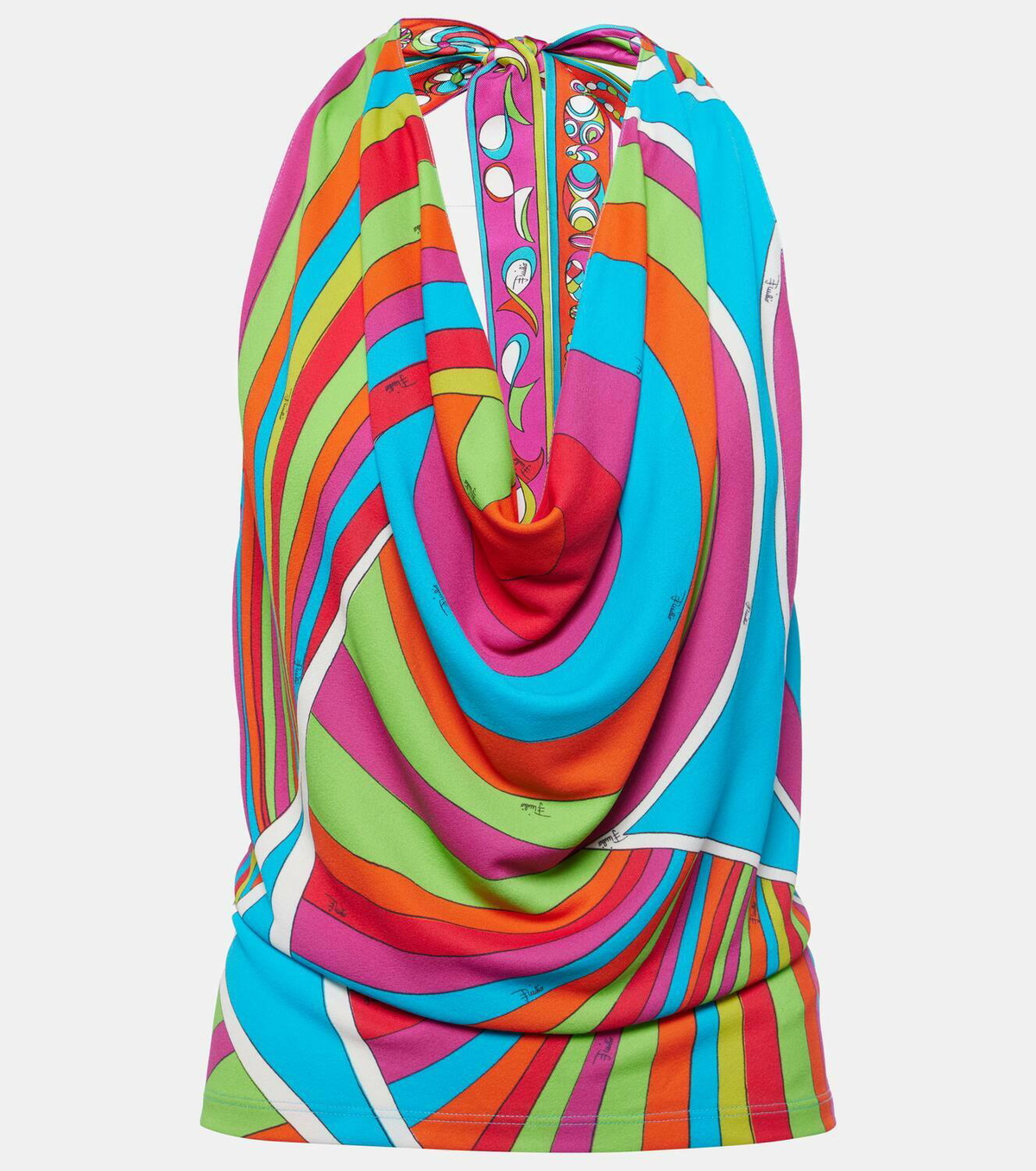 Pucci Pesci printed top Emilio Pucci