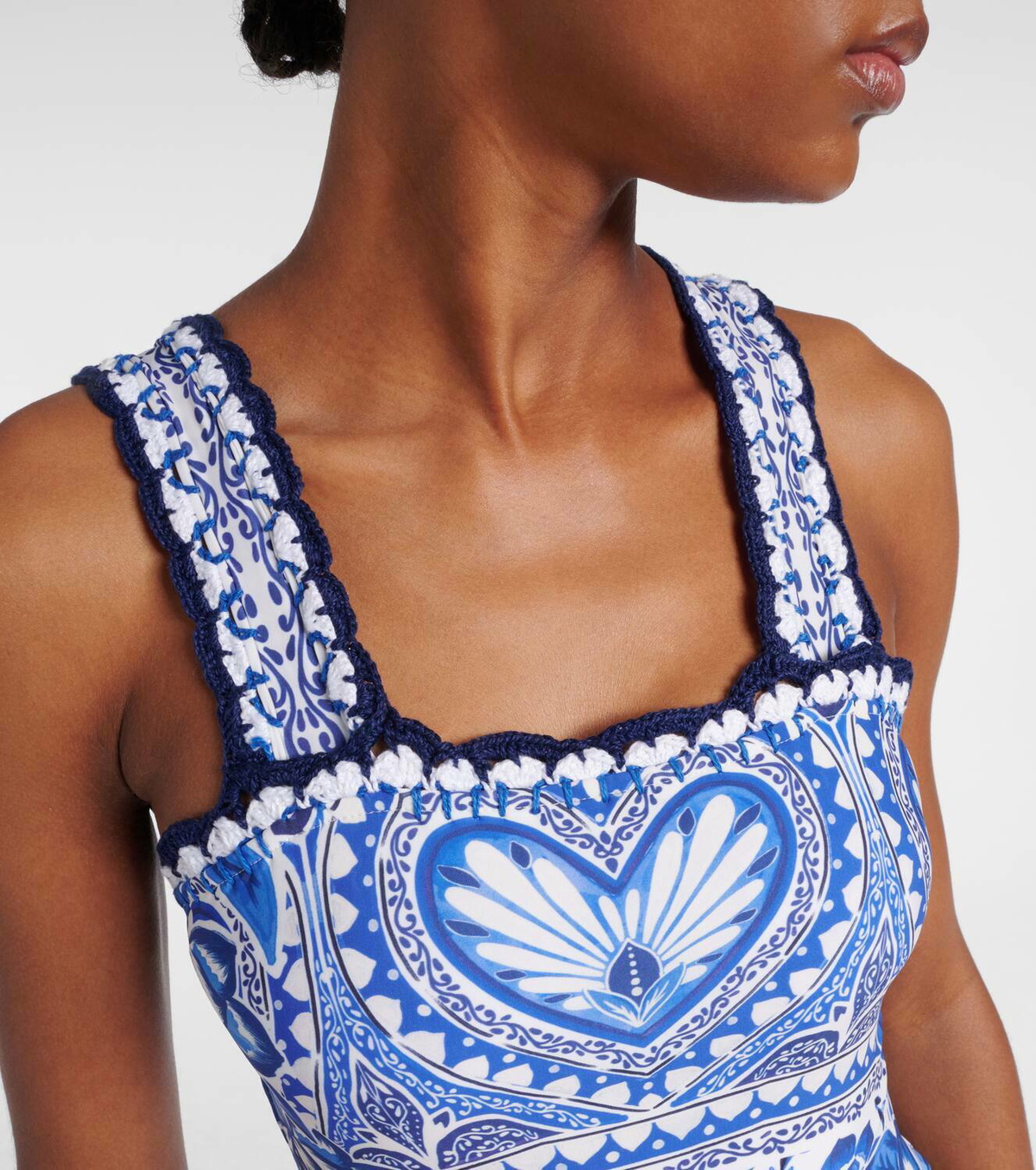 Farm Rio Tile Dream printed swimsuit Farm Rio