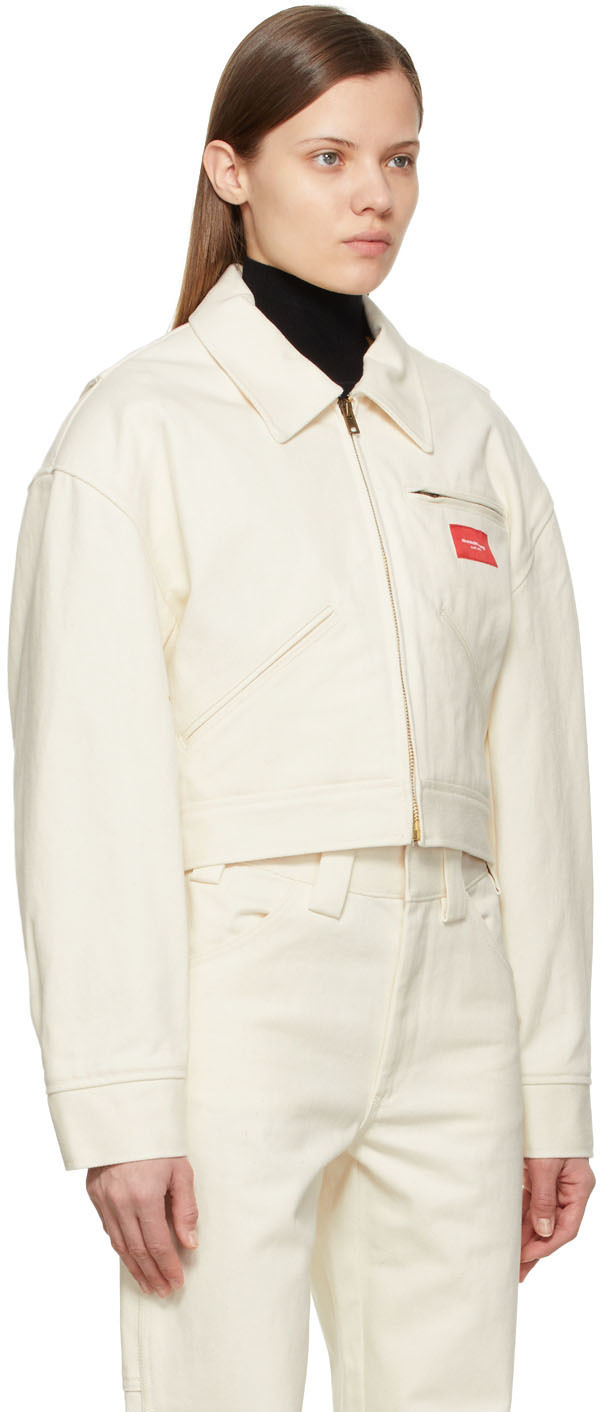 Alexander Wang Off-White Work Bomber Jacket Alexander Wang