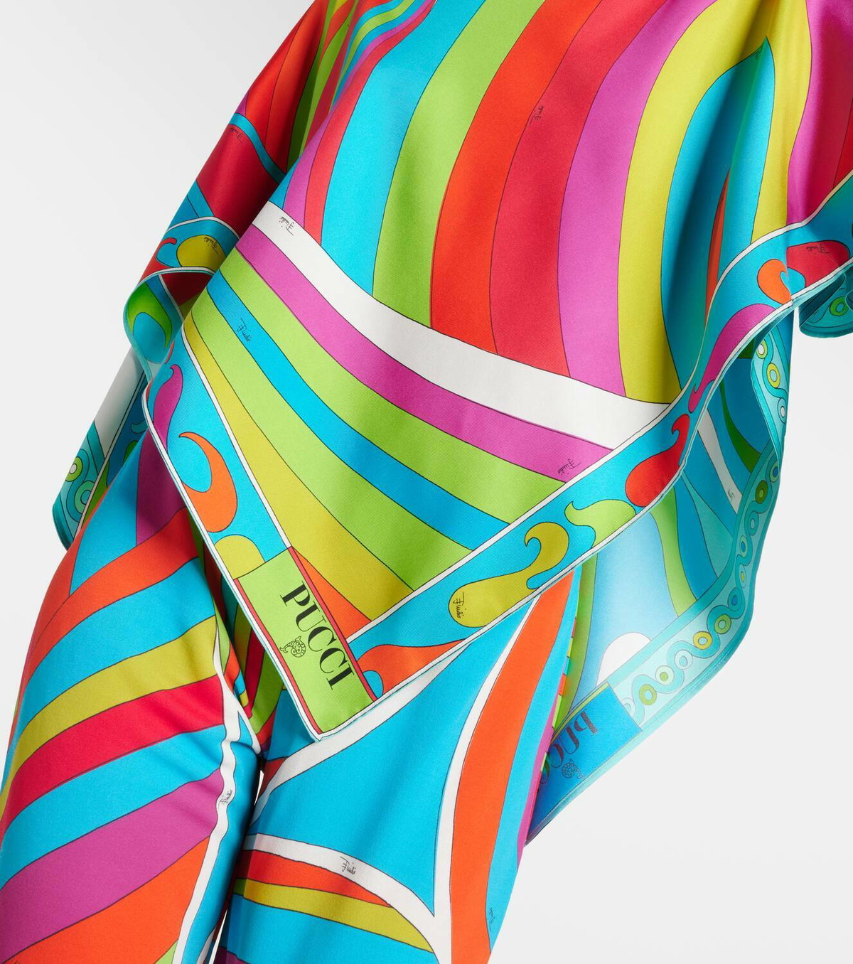 Pucci Printed silk top Emilio Pucci