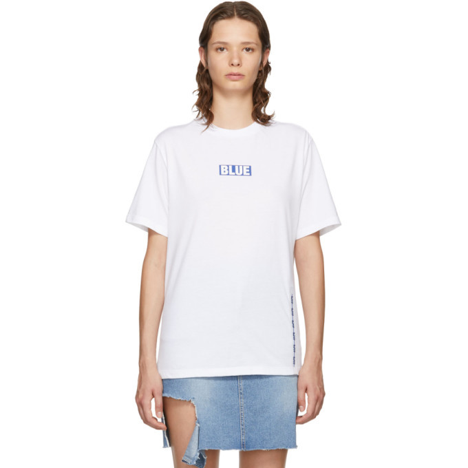 SJYP White Box Logo T-Shirt SJYP