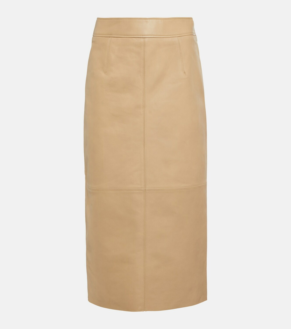 The Frankie Shop Heather leather pencil skirt The Frankie Shop
