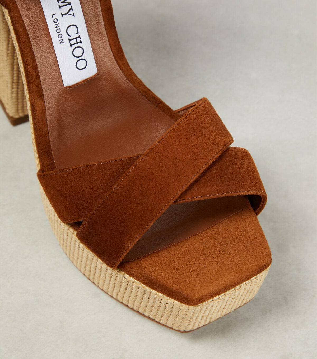 Jimmy Choo Gaia 140 suede platform sandals Jimmy Choo