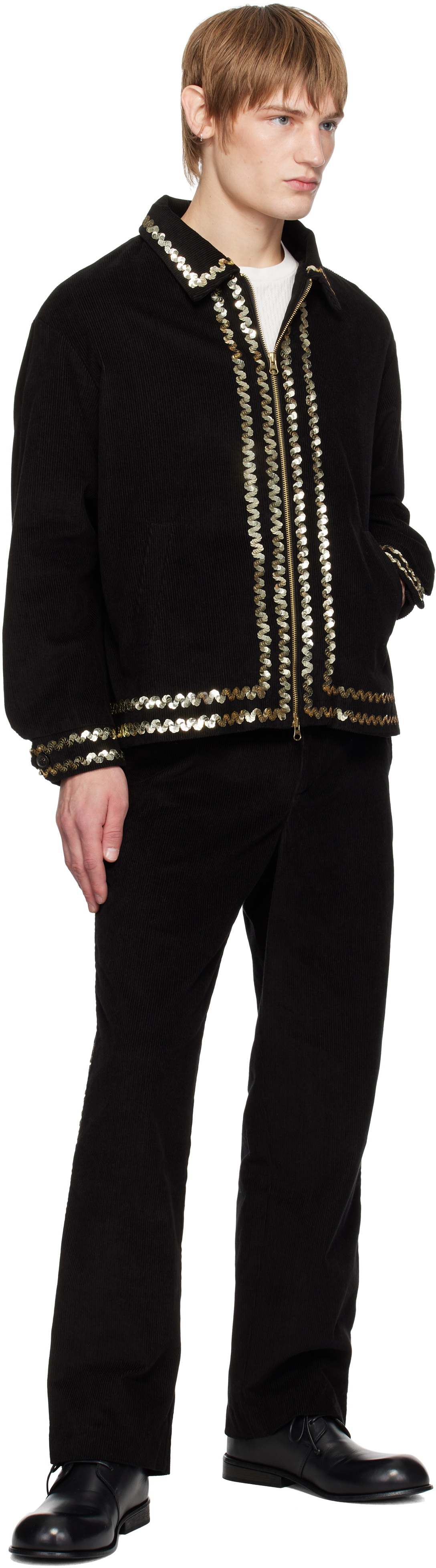 Bode Black Bandstand Jacket Bode