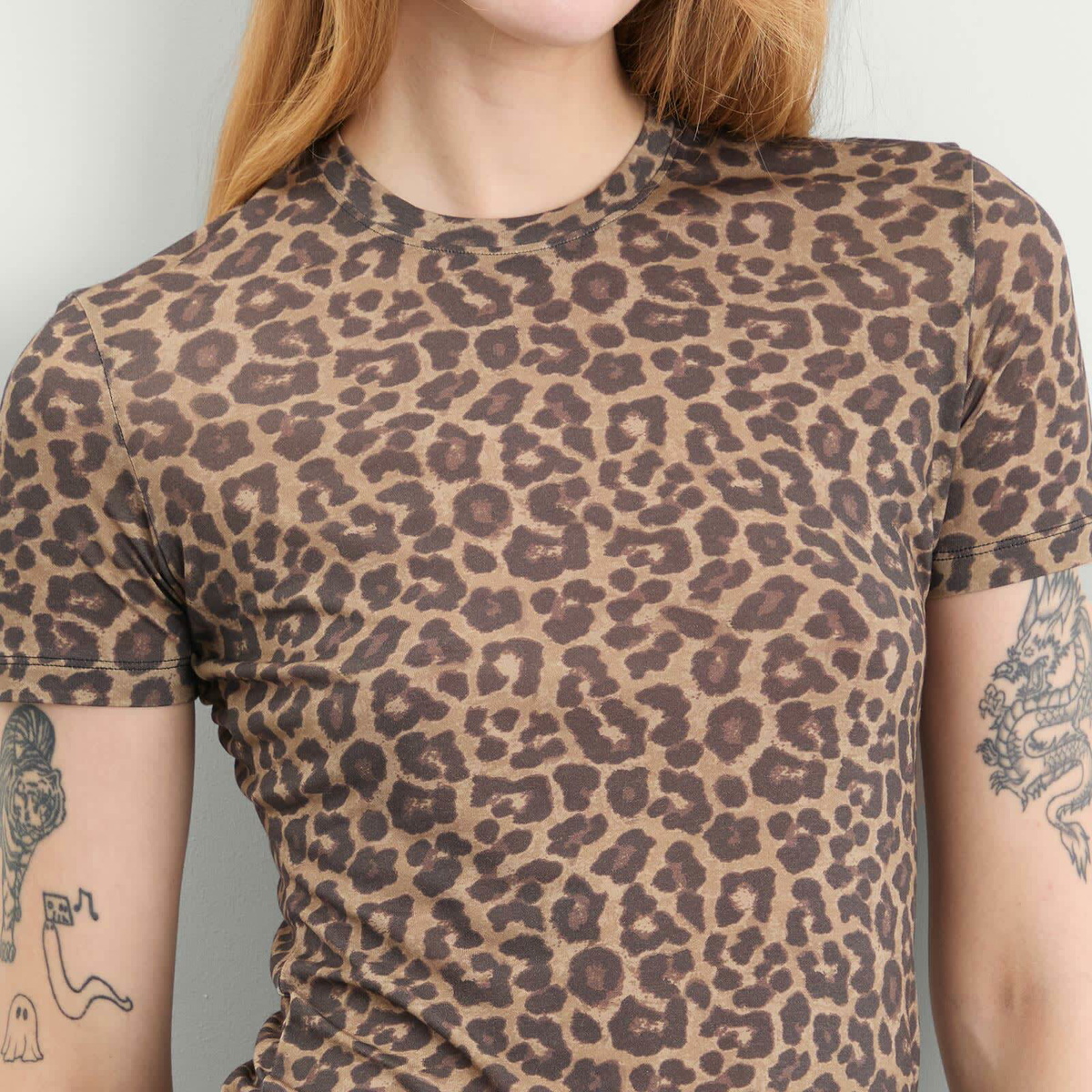 Anine Bing Women's Sylvie T-Shirt in Leopard ANINE BING