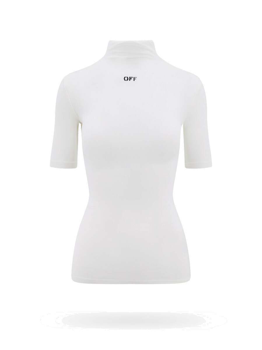 Off White Top Beige Womens Off-White