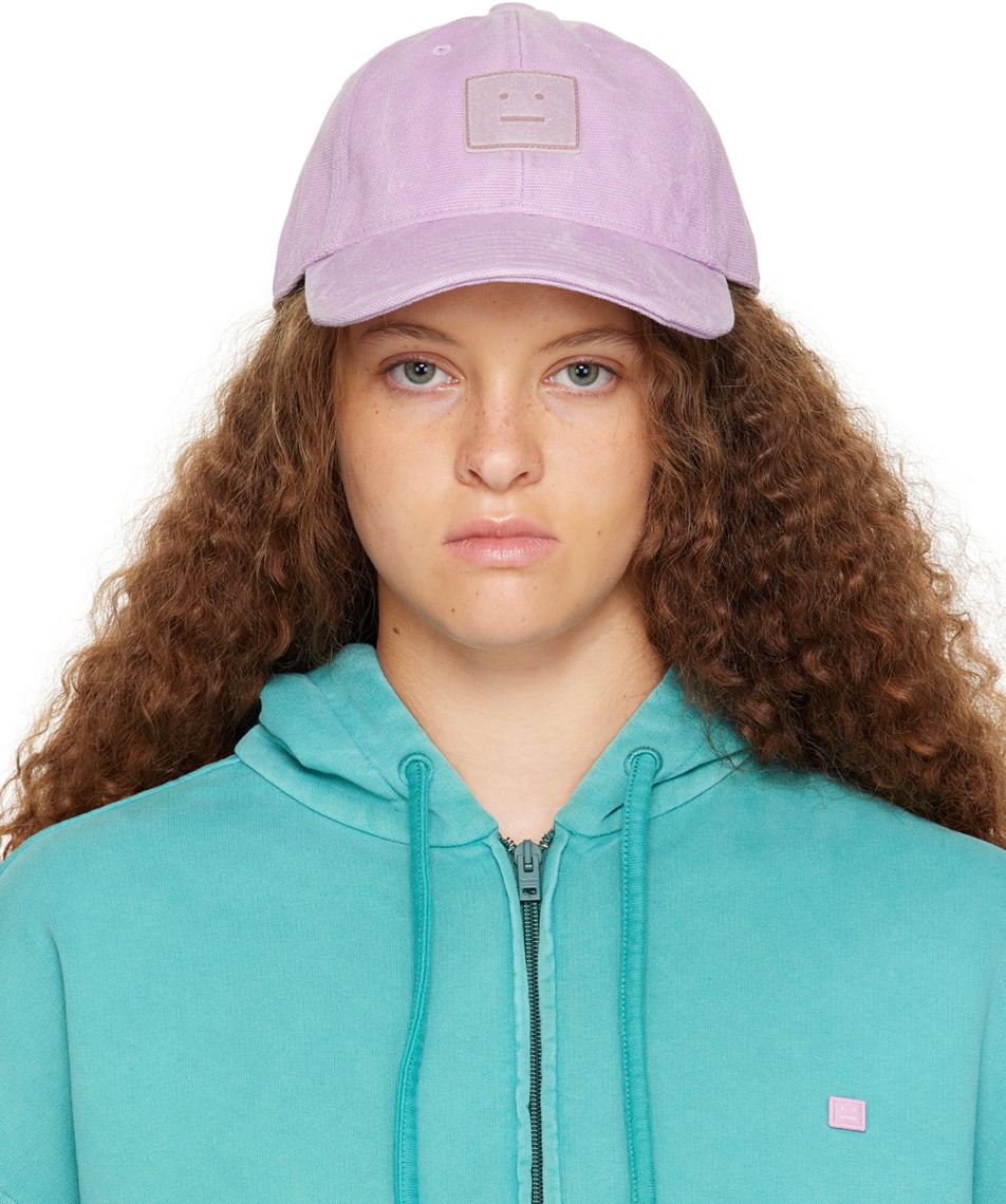 Acne Studios Purple Patch Cap Acne Studios