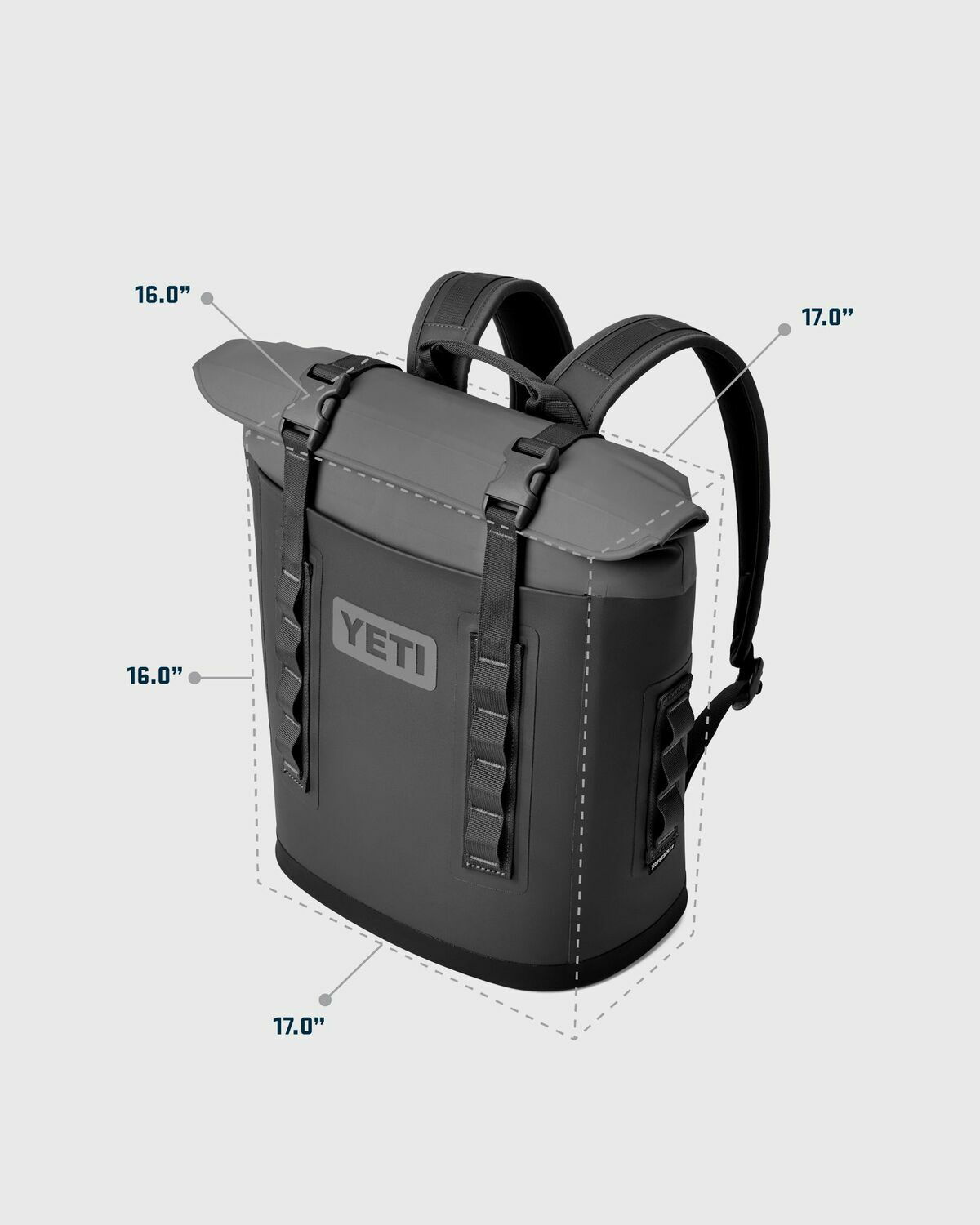 Yeti Eu Hopper Backpack M12 Black Backpacks Yeti