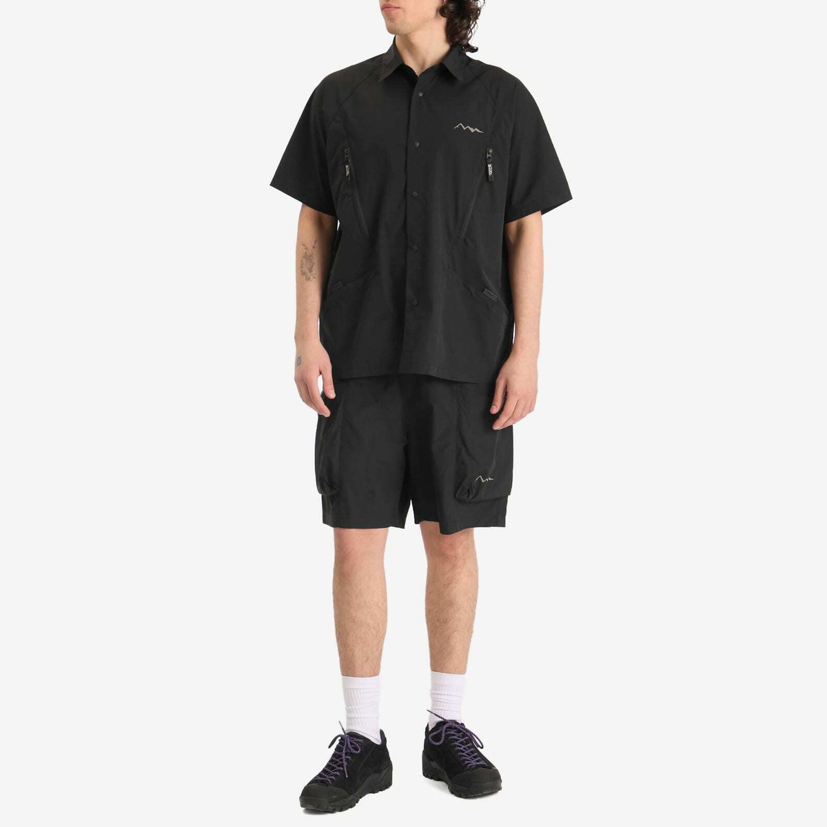 Manastash Men's River Shirt in Black Manastash