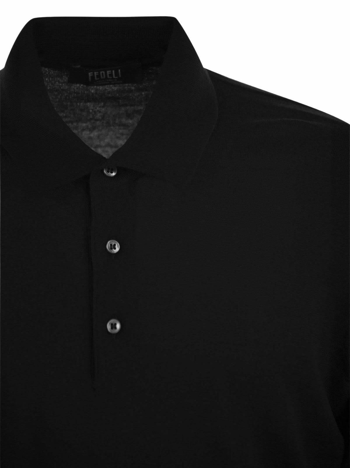 Fedeli Virgin Wool Polo Shirt Fedeli
