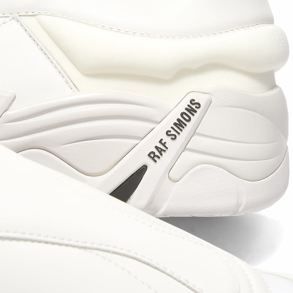 Raf Simons Men's Antei Oversized Leather Runner Sneakers in White Raf ...