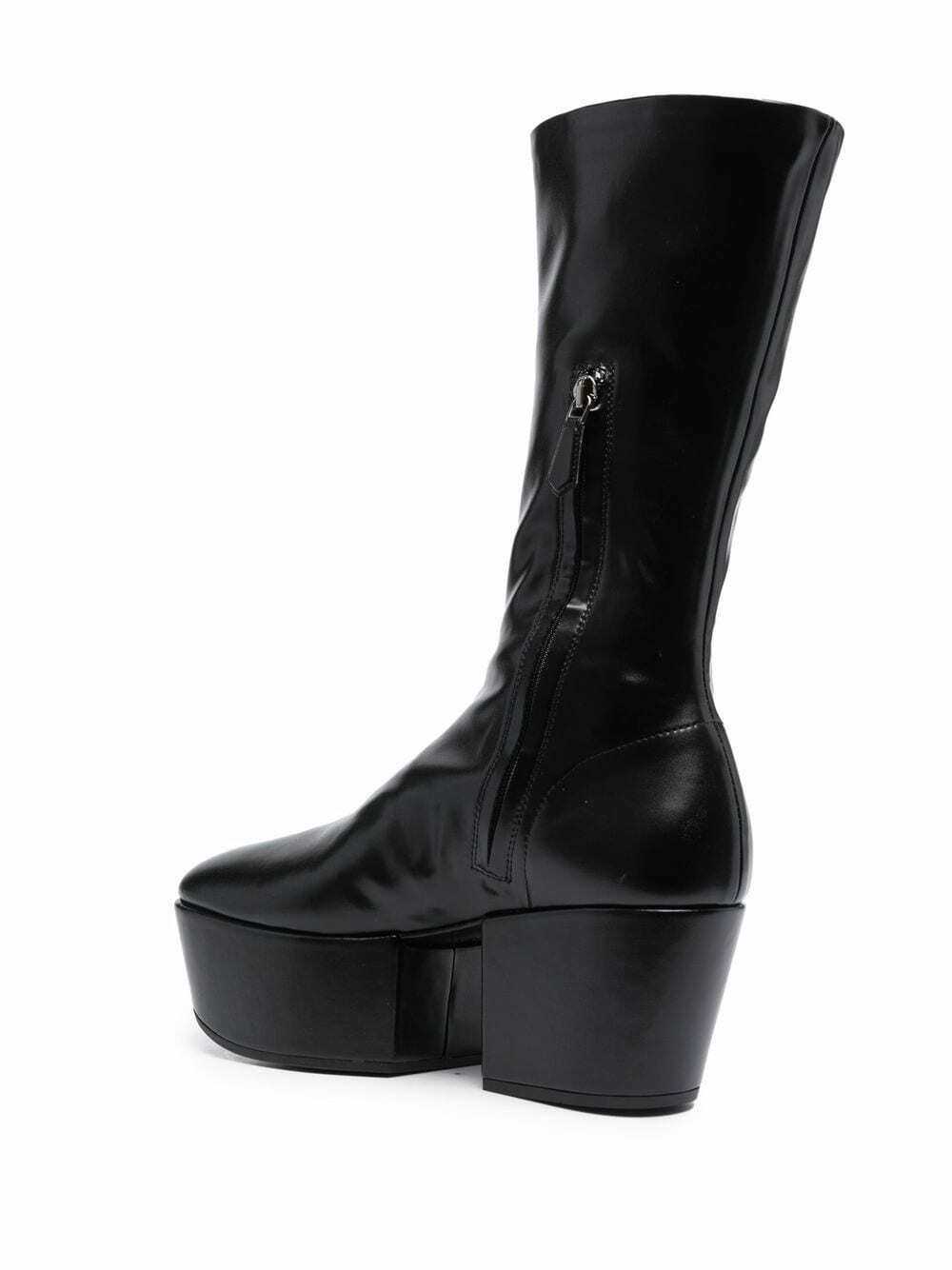 PRADA - Leather Boots Prada