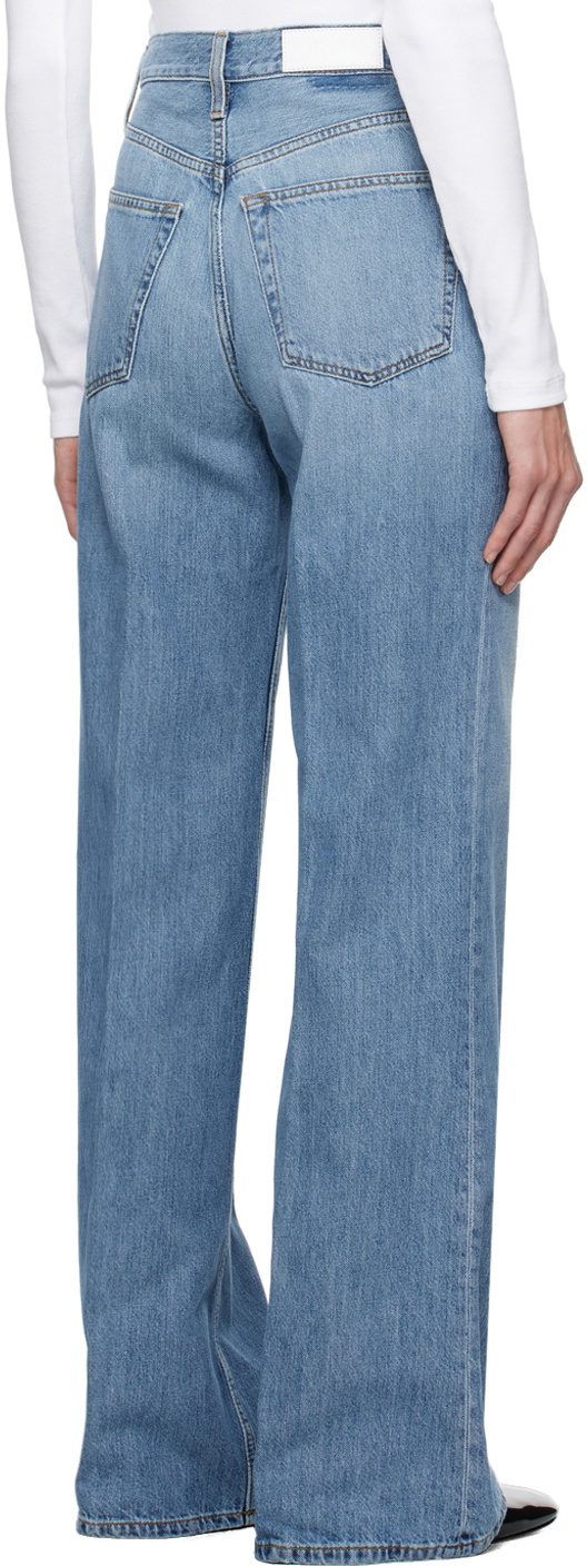 Re/Done Blue Ultra High Rise Jeans Re/Done