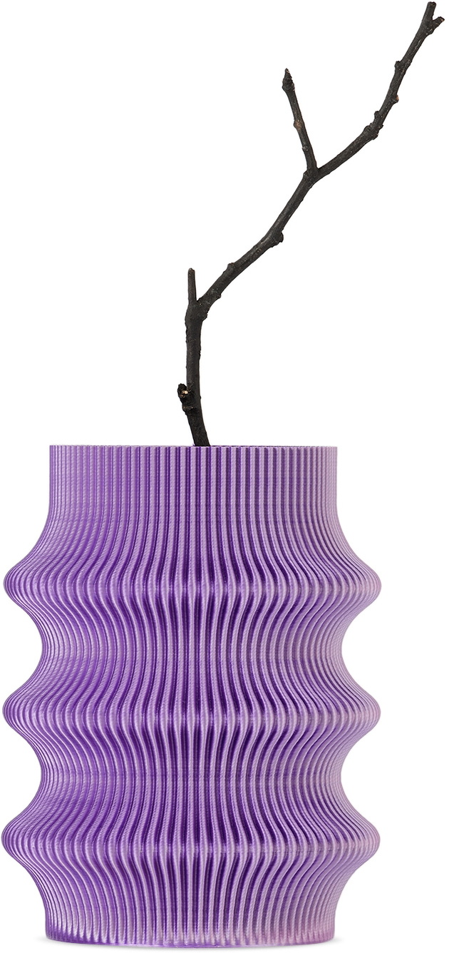 Sheyn SSENSE Exclusive Purple Zayl Vase Sheyn