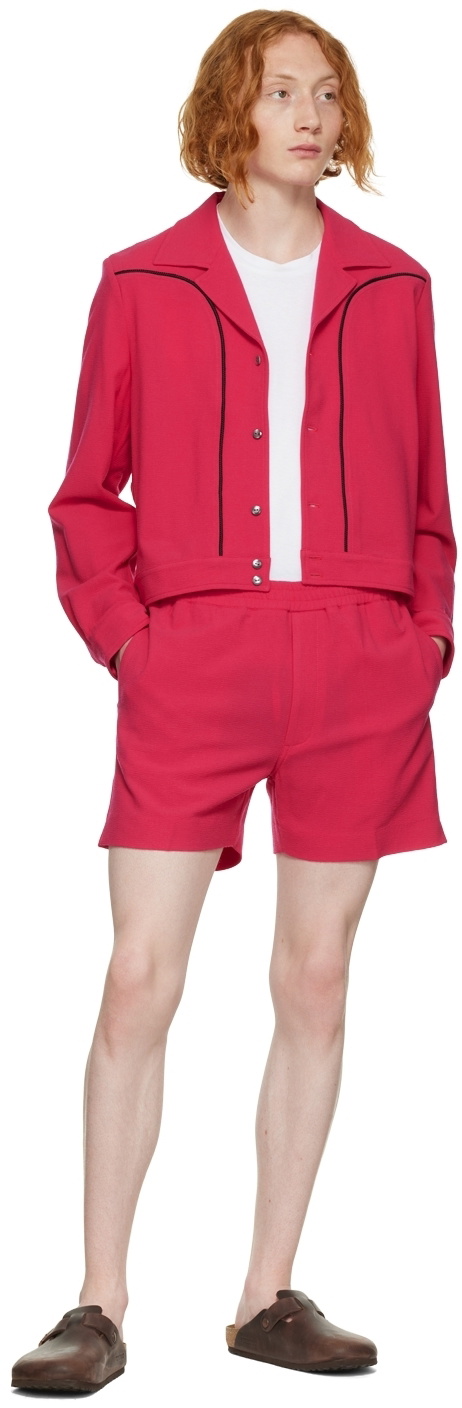 Second/Layer Pink Madero Boxer Shorts Second/Layer