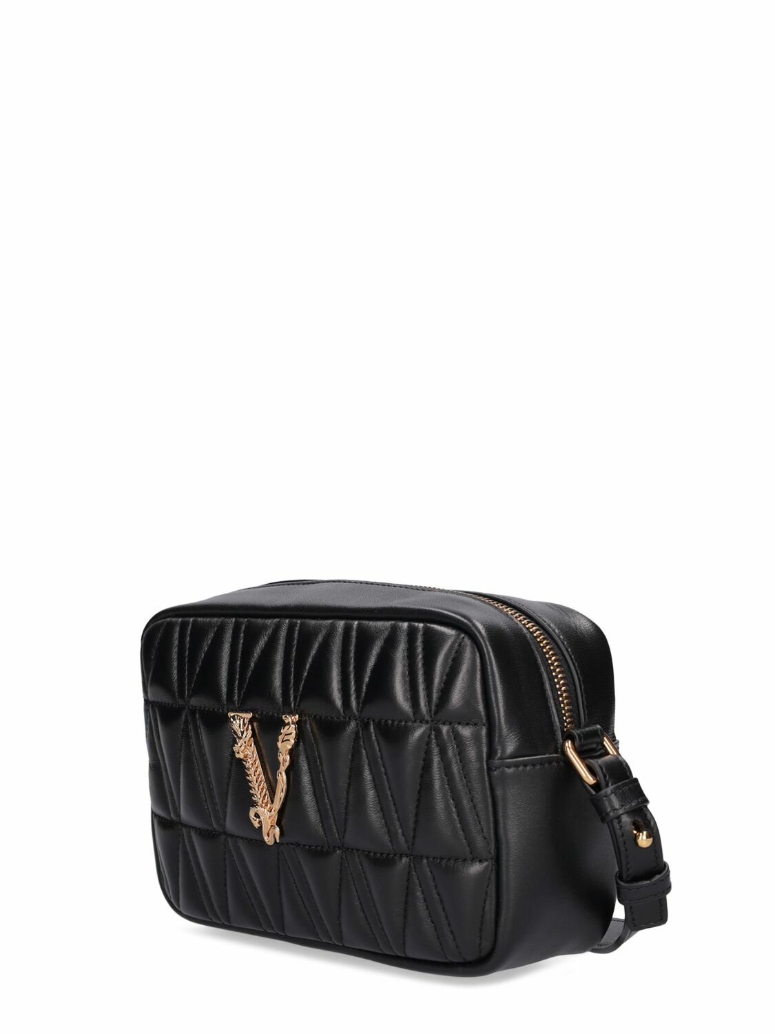 VERSACE - Quilted Leather Camera Bag Versace