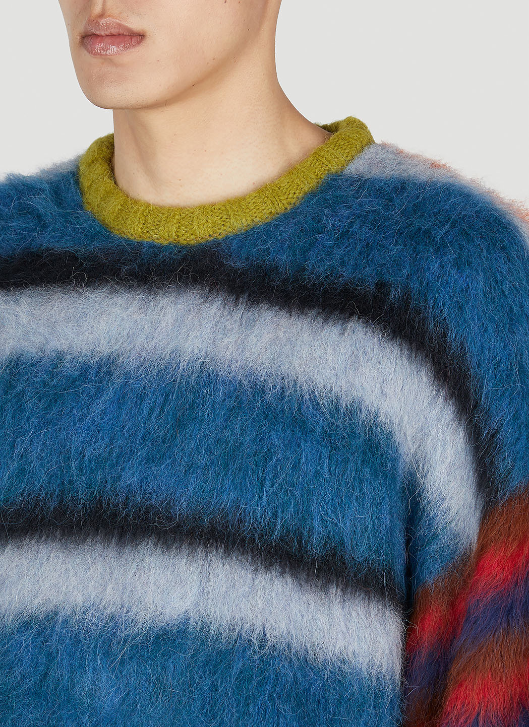 Brain Dead Blurry Lines Sweater Brain Dead