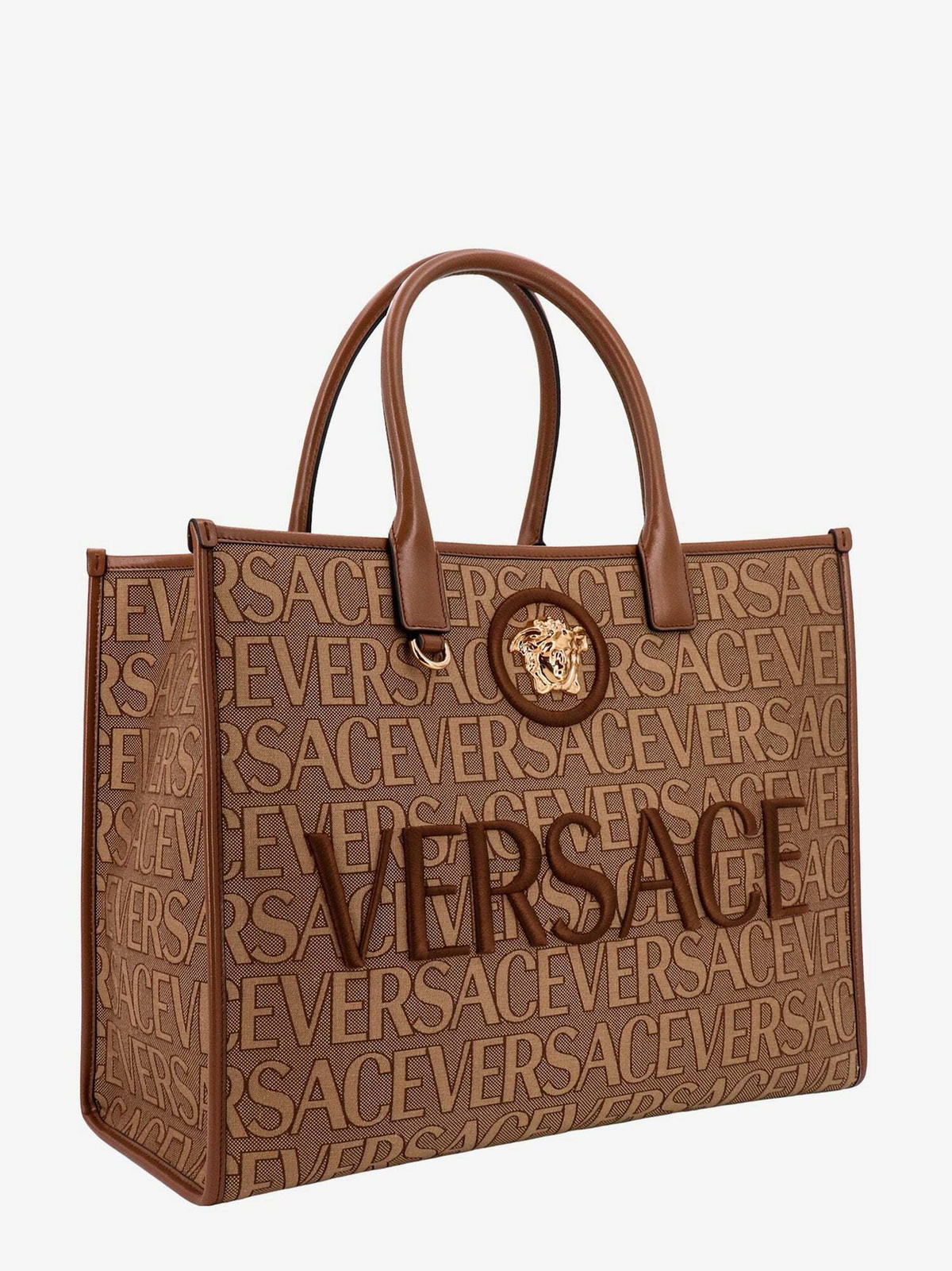 Versace Shoulder Bag Brown Womens Versace