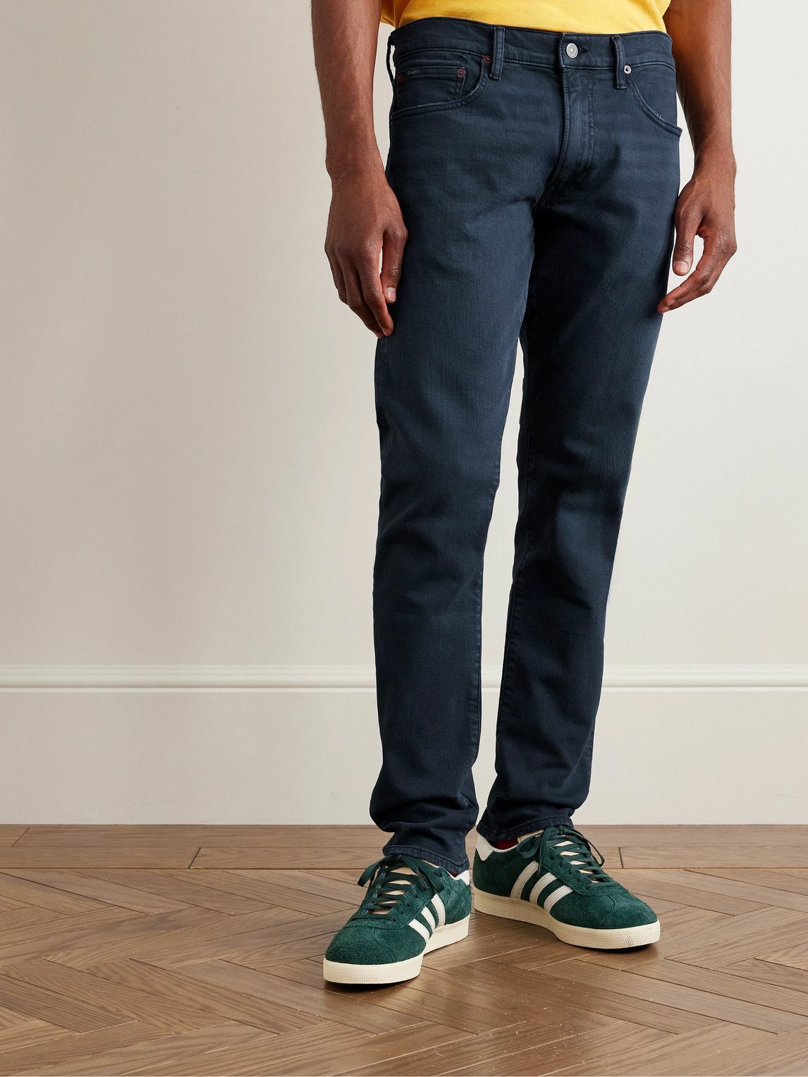 Polo Ralph Lauren - Sullivan Distressed Slim-Fit Jeans - Blue Polo ...