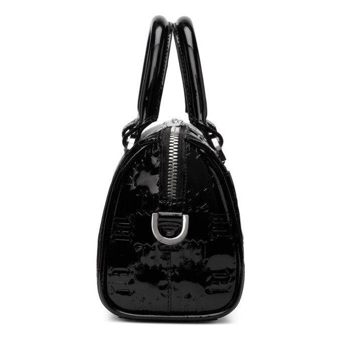 MISBHV Black Vinyl Mini Monogram Bag MISBHV