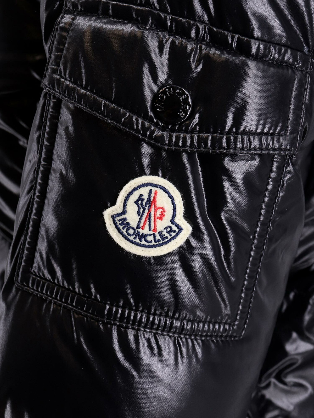 Moncler Vistule Black Womens Moncler